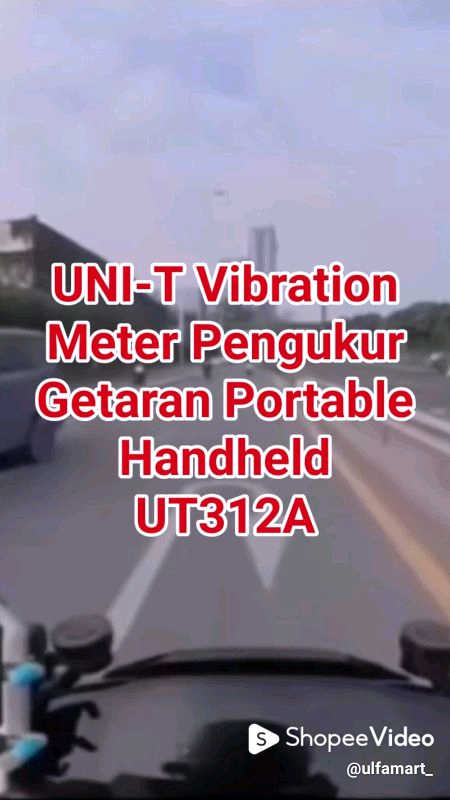 UNI-T Vibration Meter Pengukur Getaran Portable Handheld UT312A ...