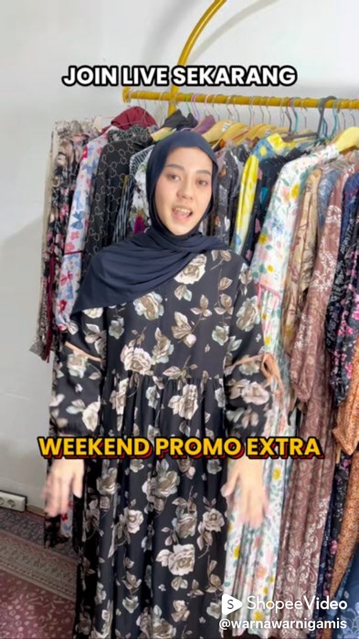 Join promo live sekarang 💃🏻🛍️🥰😍#warnawarnigamis | Shopee Video Indonesia