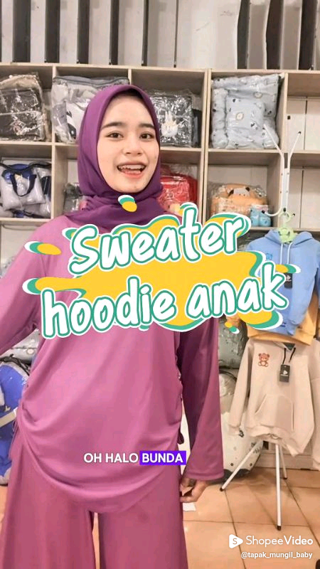 Sweater Hoodie Anak, yuk di order bund! | Shopee Video Indonesia